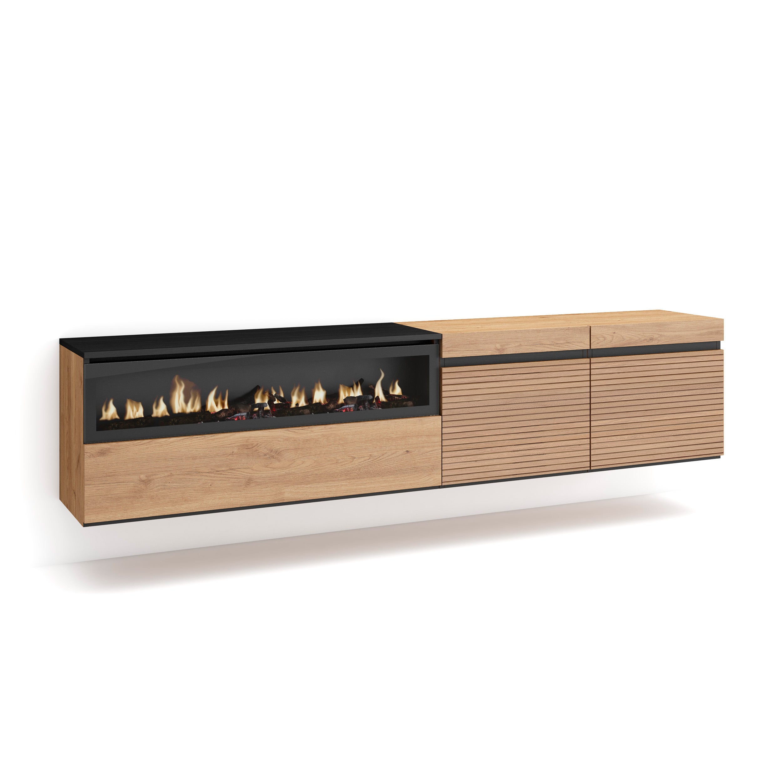 Duermete Online, Meuble TV, Banc Télé, Grand espace de Rangement, Pour ...