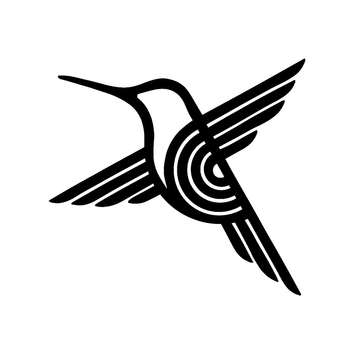 Decoración de Metal Colibrí 3, Metal, Negro, EPIKASA | Leroy Merlin