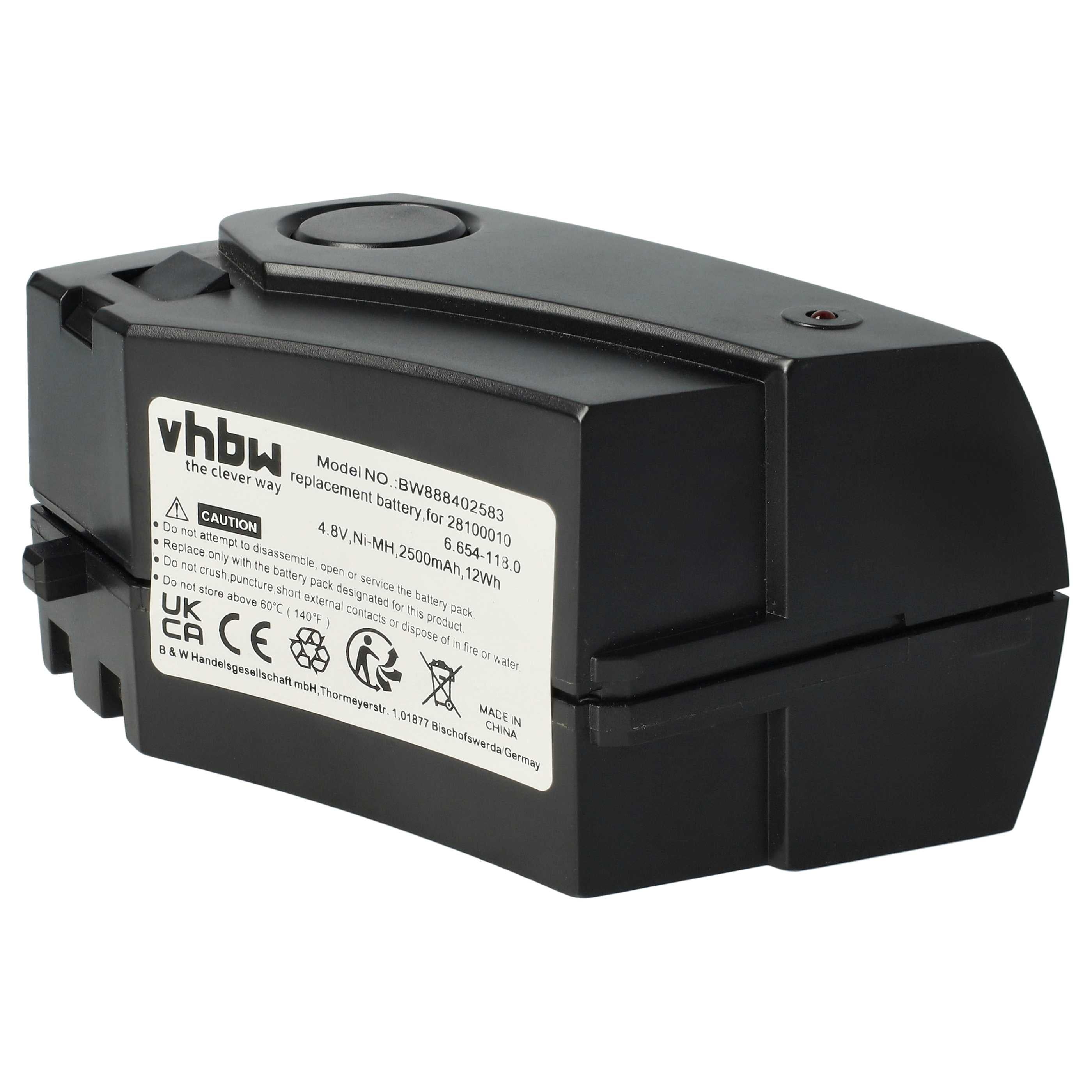 Vhbw 1x Batterie compatible avec Kärcher KC55 Plus aspirateur noir ...