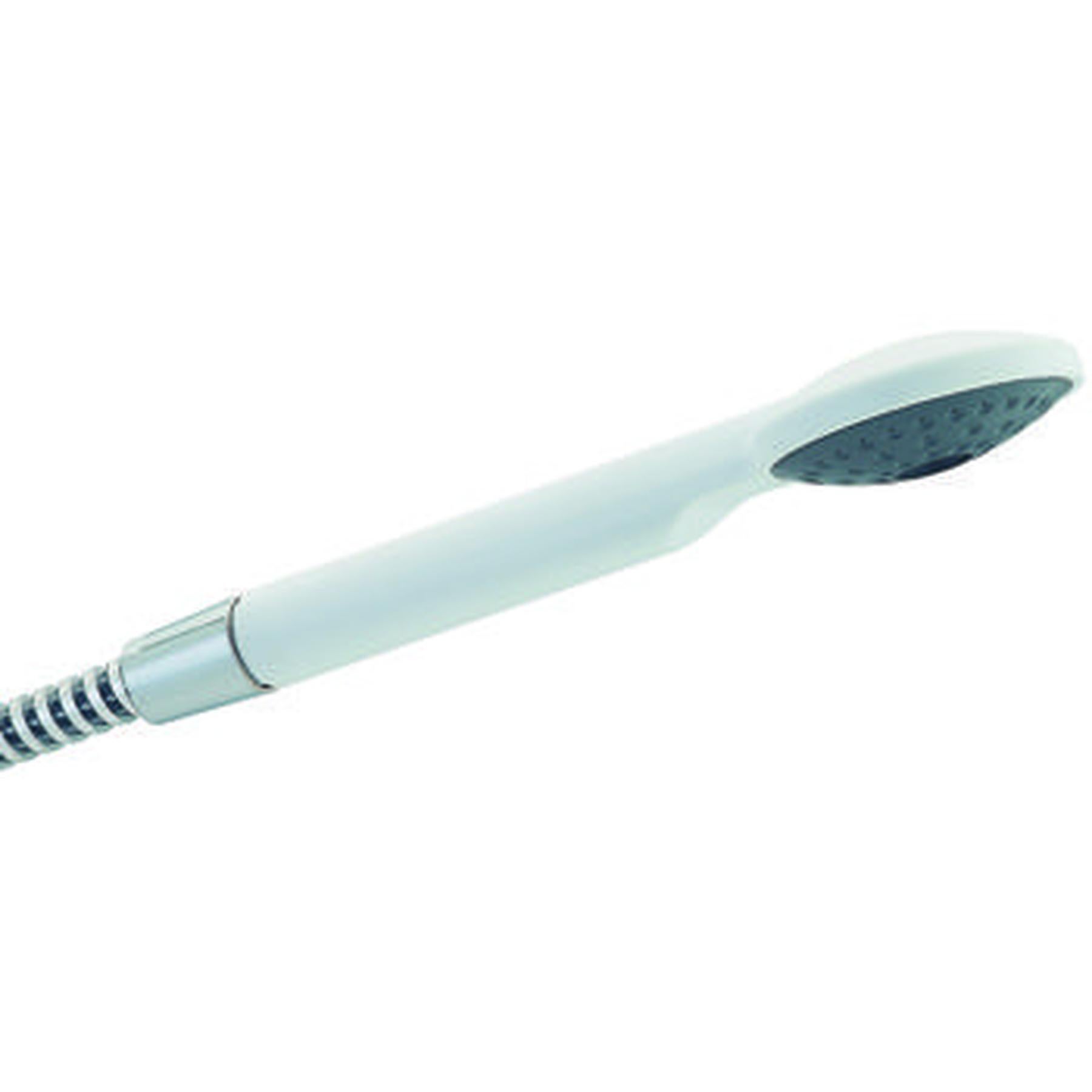 White ABS 1 jet shower, COLIBRI, difusor desmontable | Leroy Merlin
