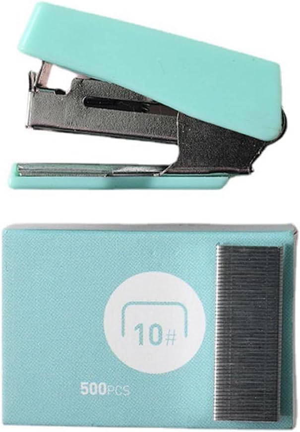 Mini grapadora, grapadora de escritorio, grapadora de bolsillo con 500 ...