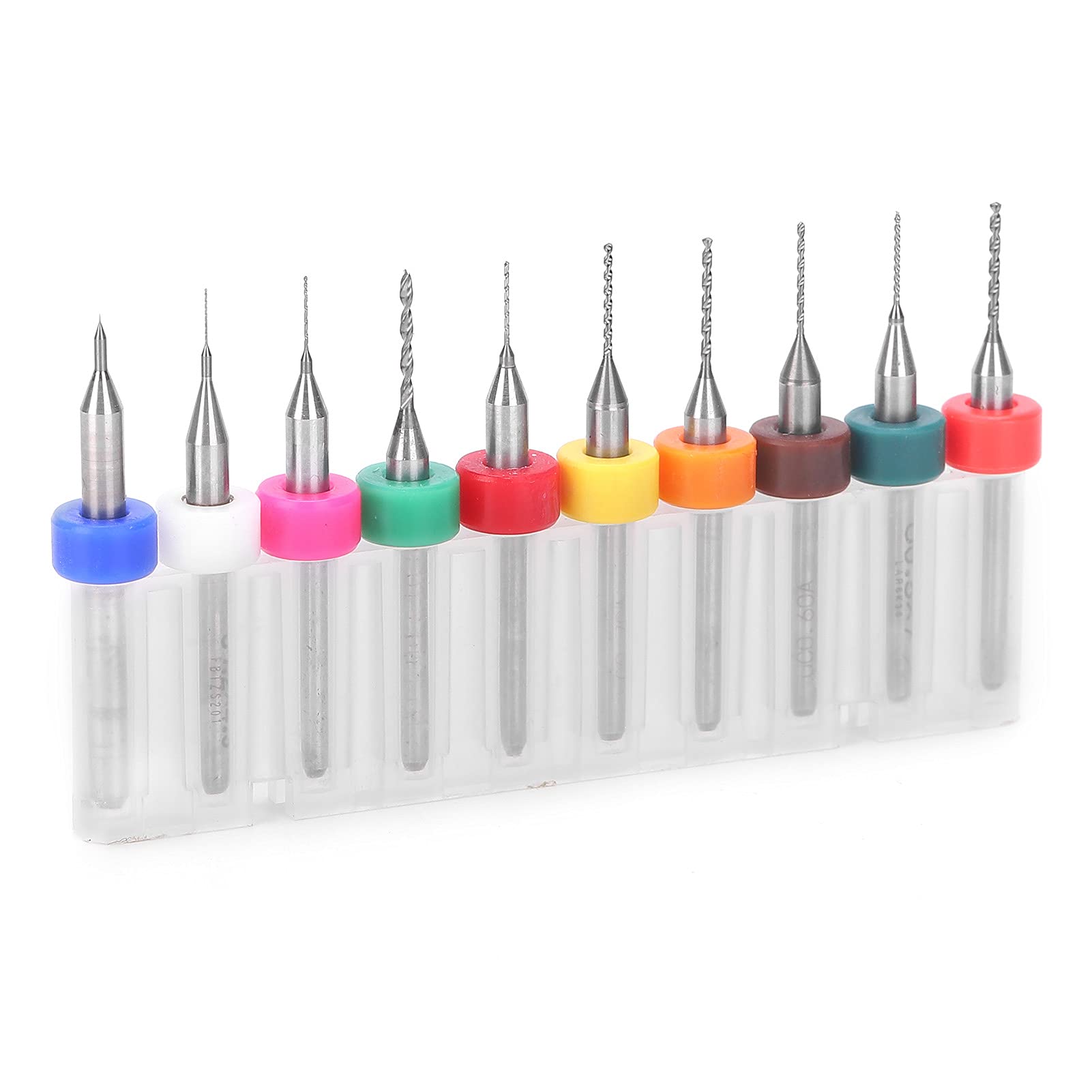 Lot de 10 micro-embouts torsadés en alliage d'acier au tungstène pour ...