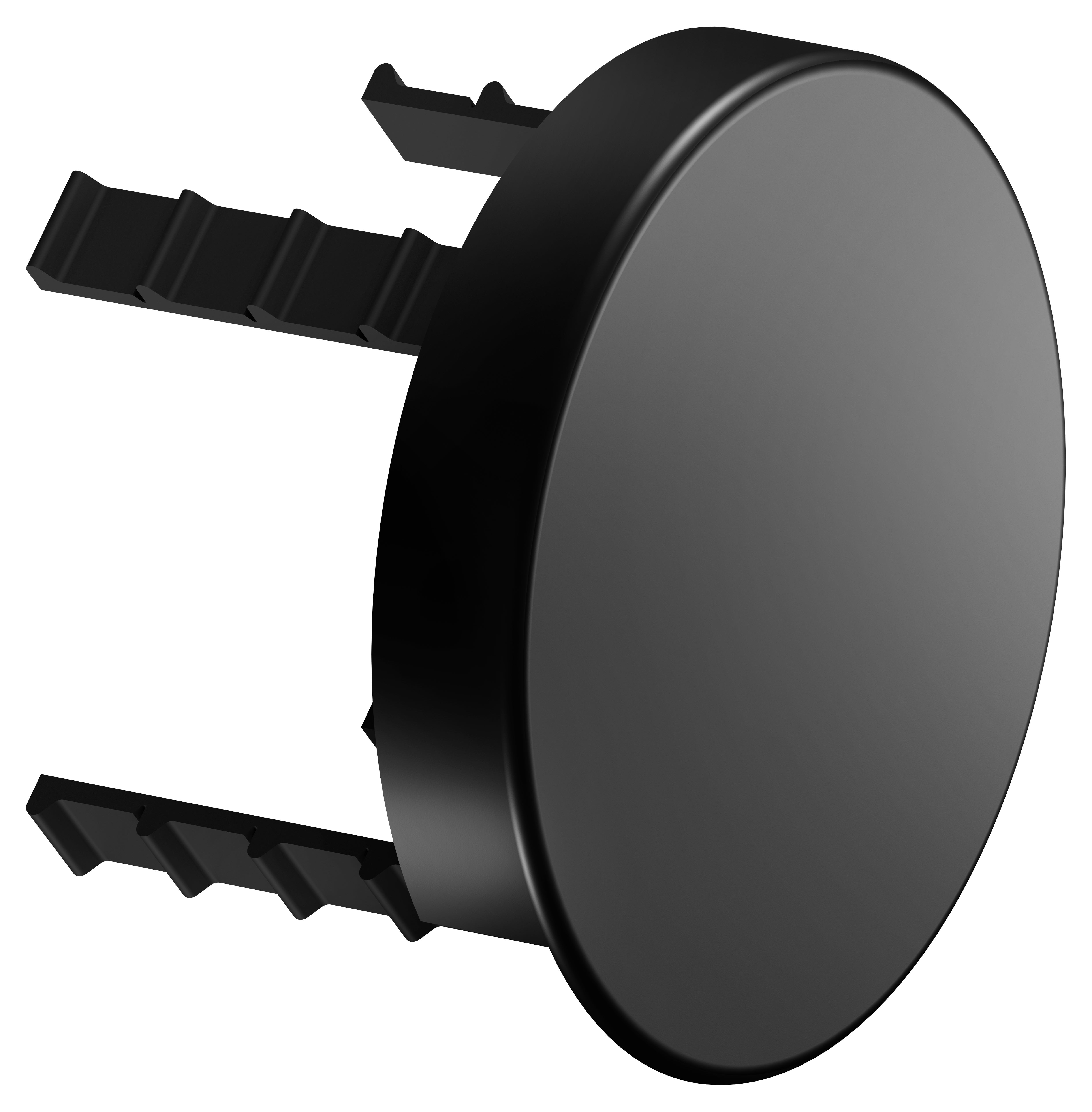 KEUCO IXMO Cache rond pour clapet anti-retour, 59949370001, Farbe: Noir ...