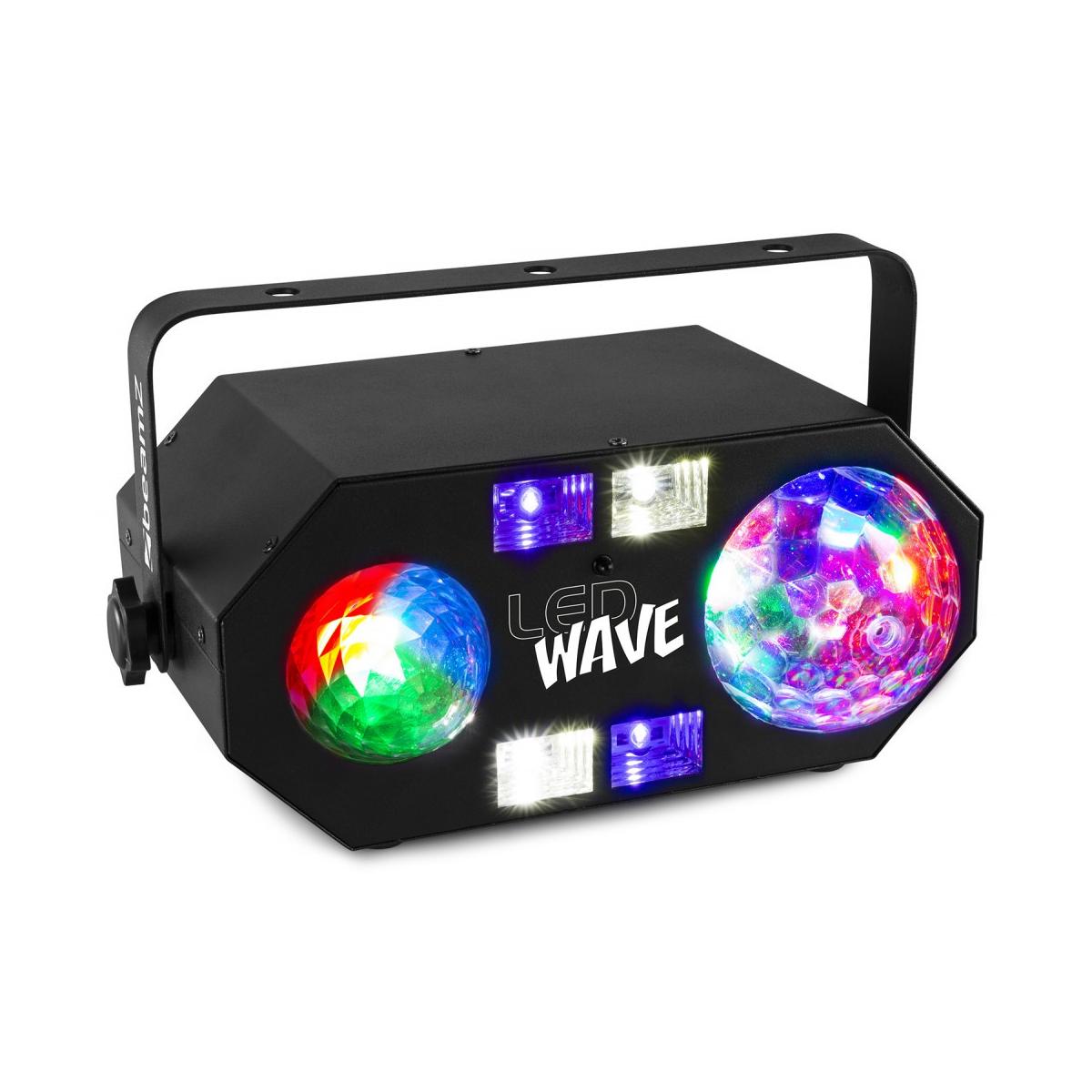 BeamZ LEDWAVE Projecteur laser discothèque Noir | Leroy Merlin