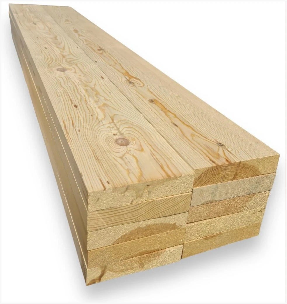 Paquet de 10 planches en bois de pin sylvestre 25x100x2000 mm | Leroy ...