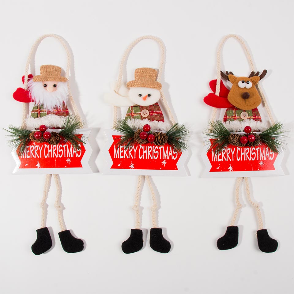 Décoration de Noël MERRY CHRISTMAS 14 x 42 cm | Leroy Merlin
