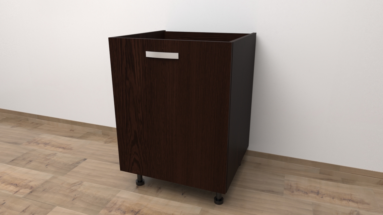 MEUBLE DE BASE 60 AVEC PORTE, H 72 CM L 60 CM P 55,5 CM, LIVRAISON EN ...