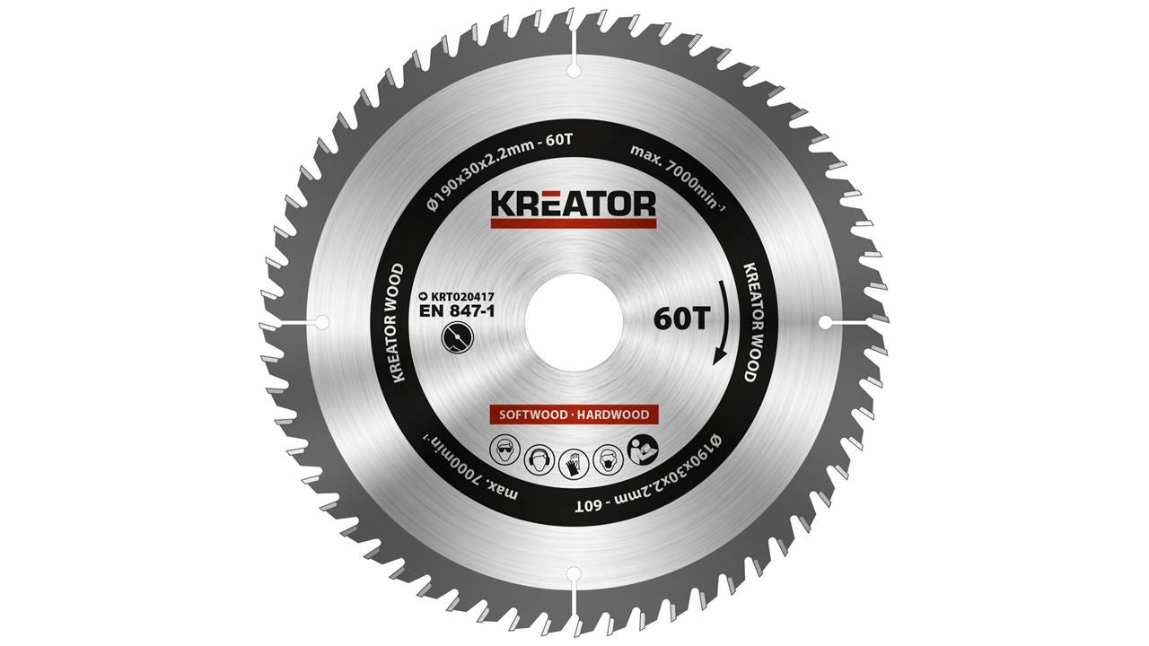 Disco sierra circular 190 x 30 mm 60D - Por unidad | Leroy Merlin