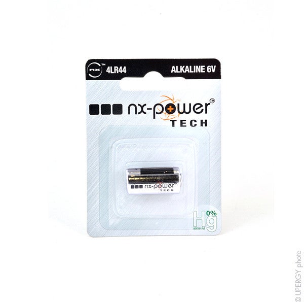 NX - Pile alcaline blister x1 4LR44 Nx-Power Tech 6V 170mAh | Leroy Merlin