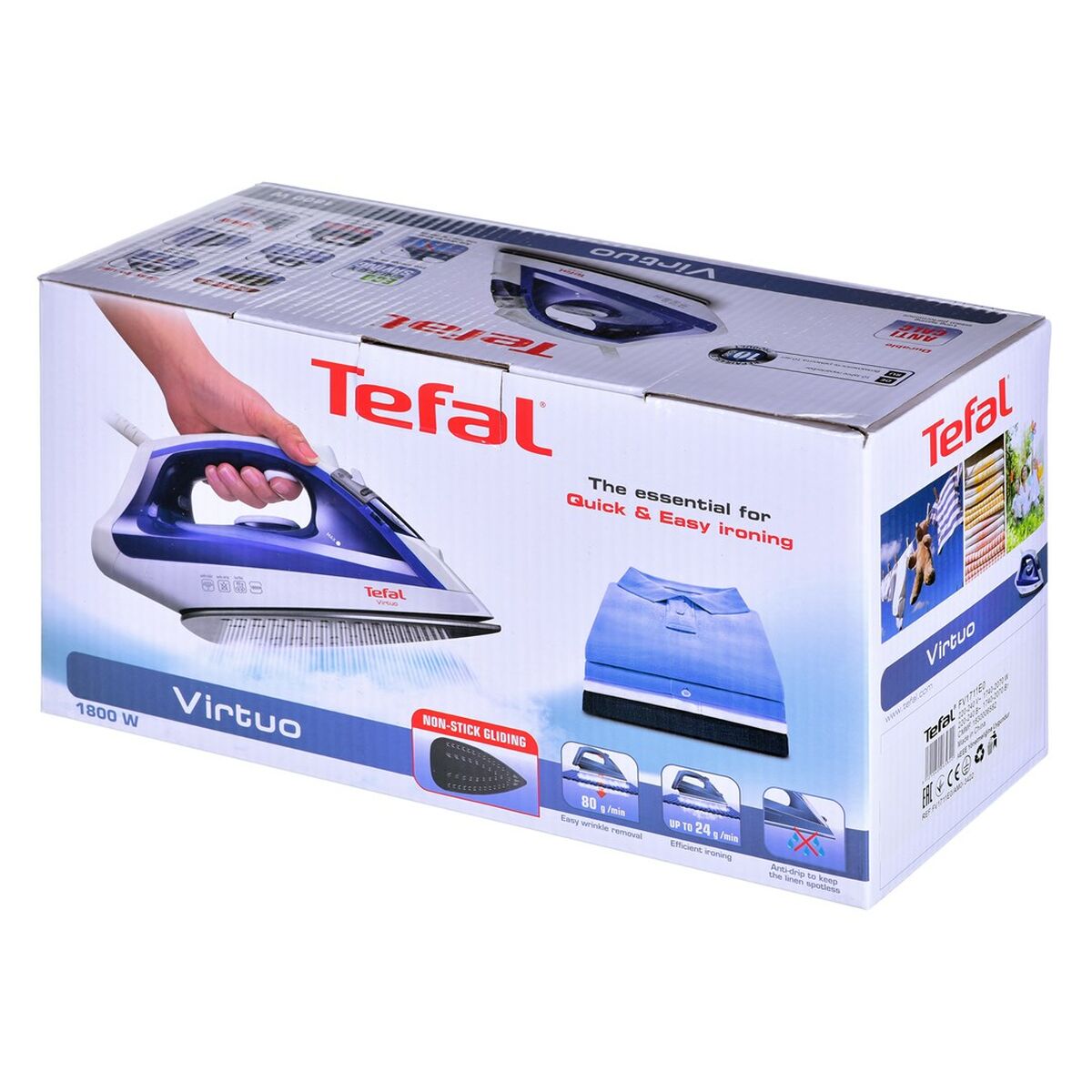 Plancha de Vapor Tefal FV1711E0 1800 W | Leroy Merlin