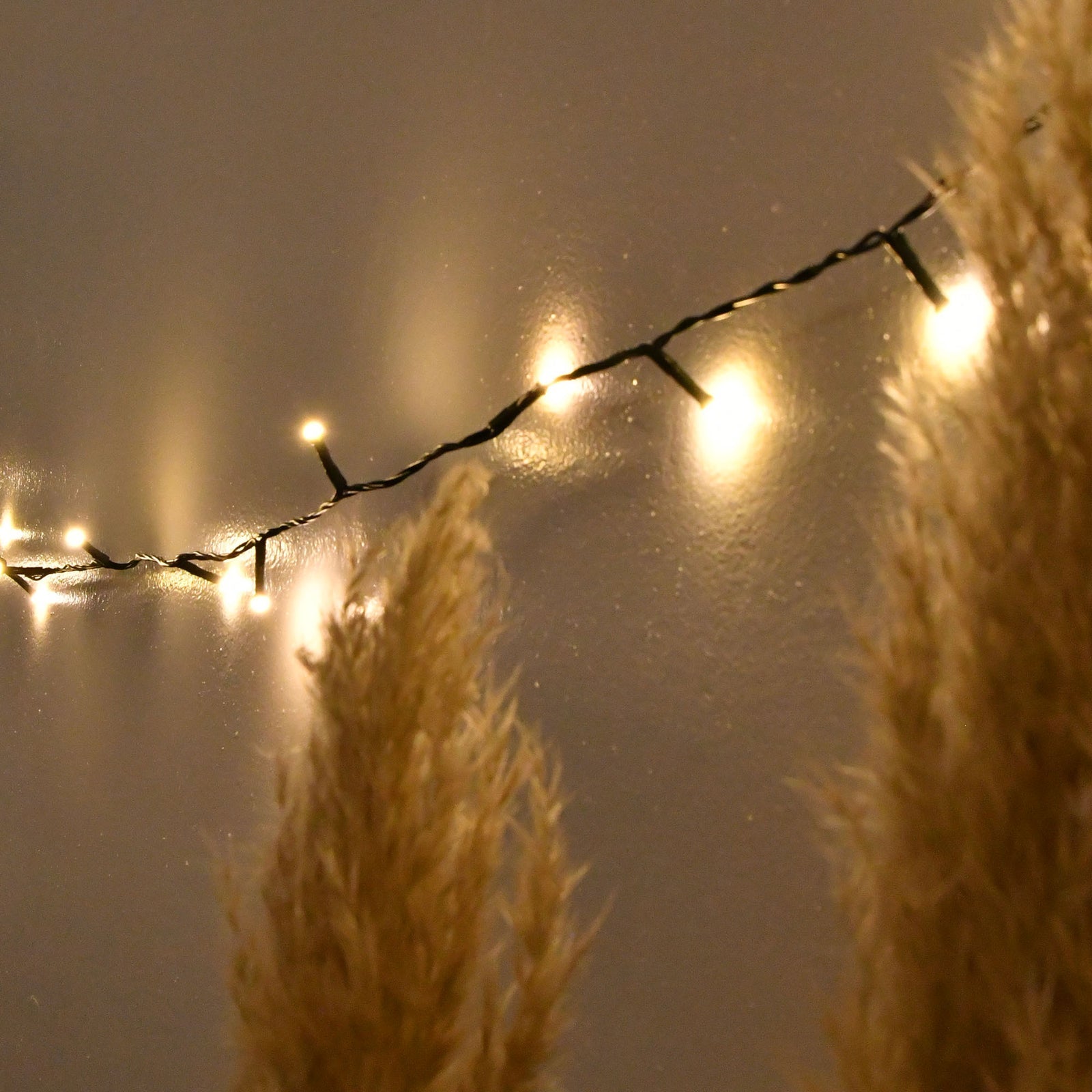 Guirlande Dolce LED blanc chaud animée - 8m - diffusion 360° - Chromex ...