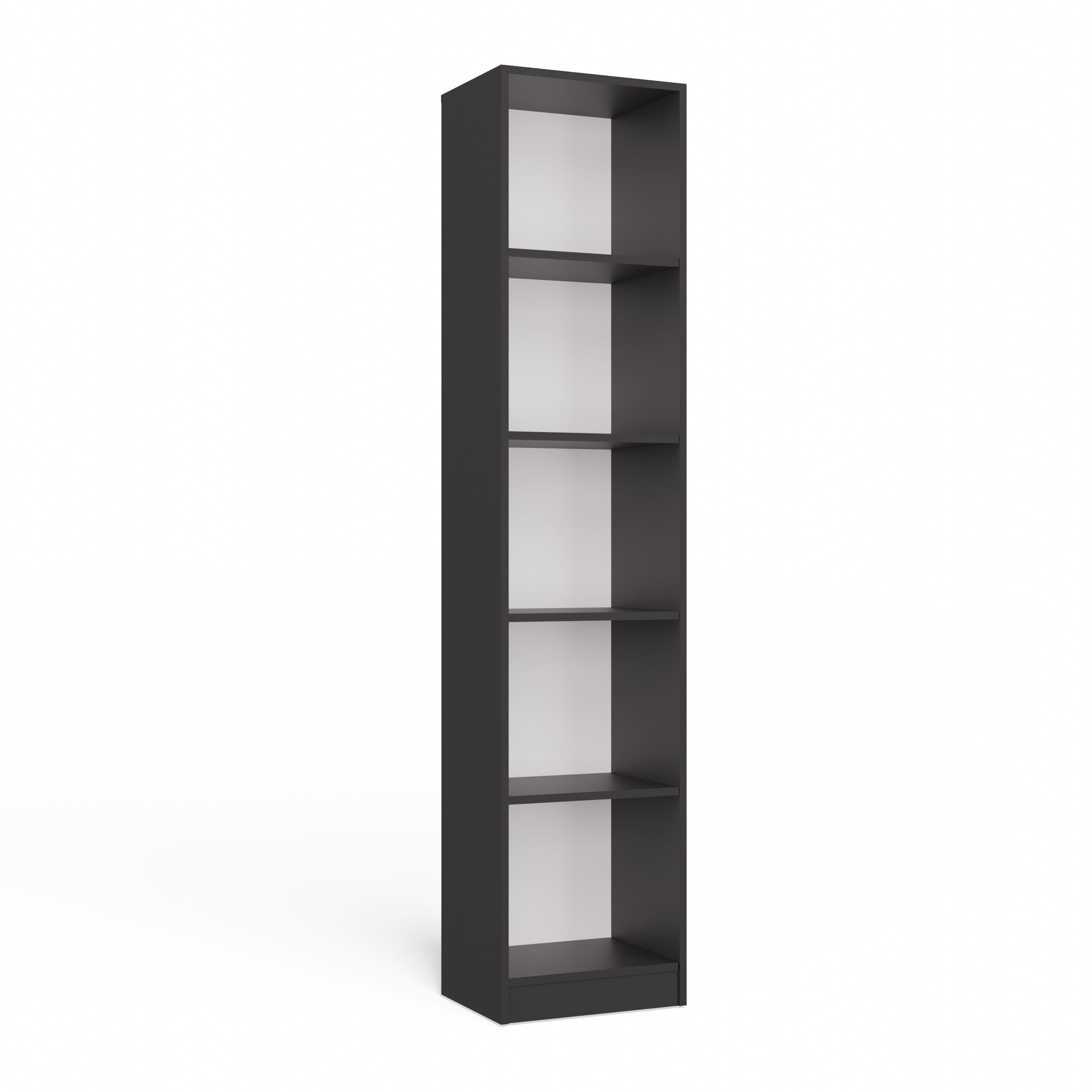 BIBLIOTHÈQUE 40 CM ANTHRACITE | Leroy Merlin