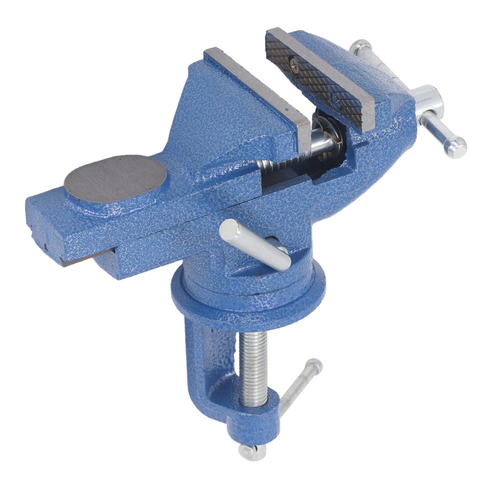 Étau d'établi 2 3/4 po 360 degrés en acier Mini étau de table ...