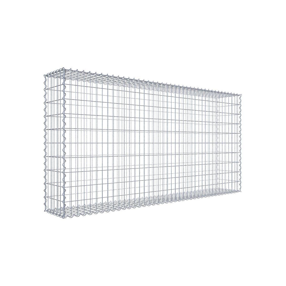 Gabiona - Gabion 200 cm x 100 cm x 30 cm (L x H x P), mailles 5 x 10 cm, Spirale - haute qualité ...