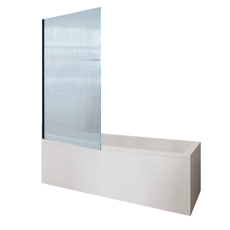 Baignoire droite 170 X 70 DURAVIT D-Code + Pare bain AURYS Raywall noir ...