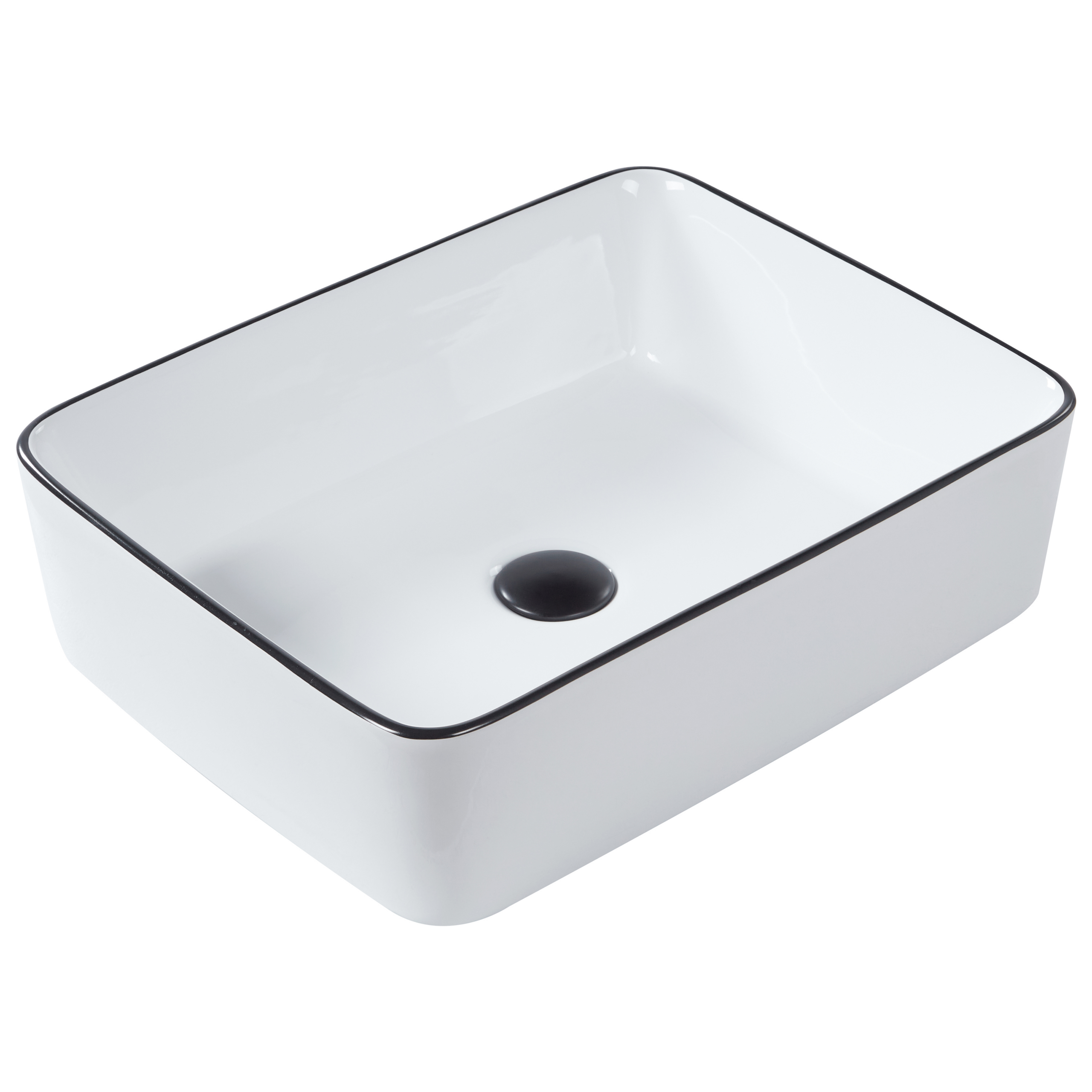 Vasque à poser XERT Blanc 49 x 38 cm Céramique | Leroy Merlin
