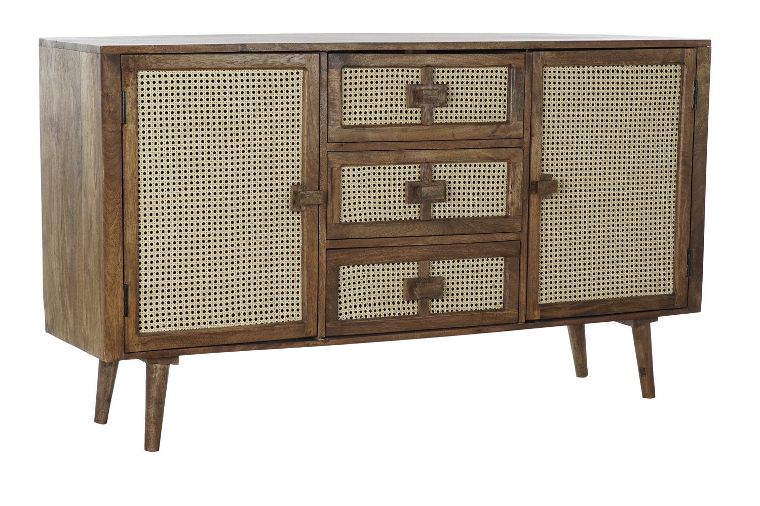 Buffet Mangue Ratan 150,5x40,5x86 Grille | Leroy Merlin