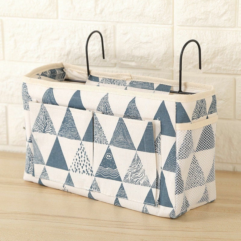 Bedside Locker, Hanging Bag Bedside Basket for Bunk Beds, University ...