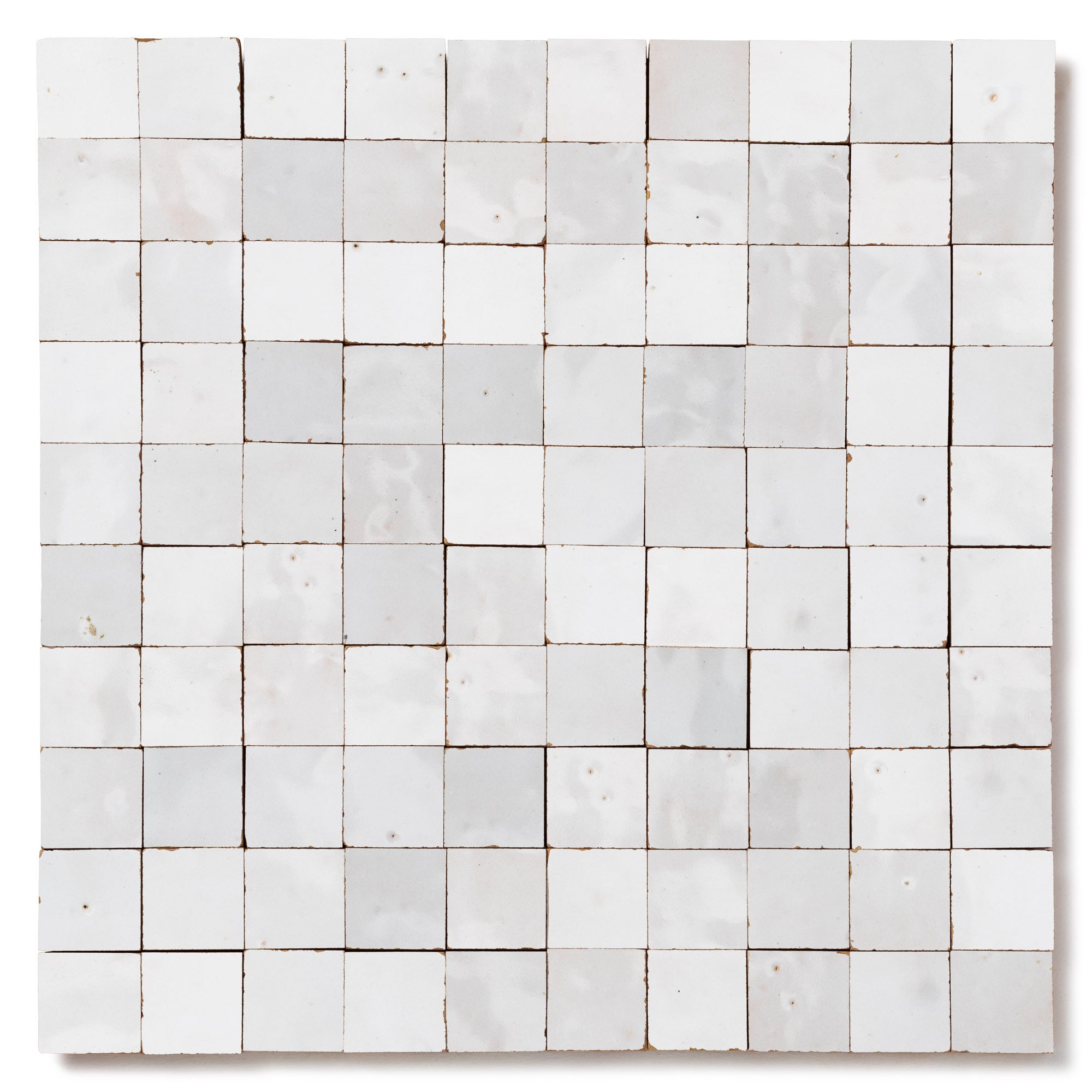 Carrelage Zellige Marocain Blanc Fes 3x3 cm (vendu par 1 m²) - RO'MA ...