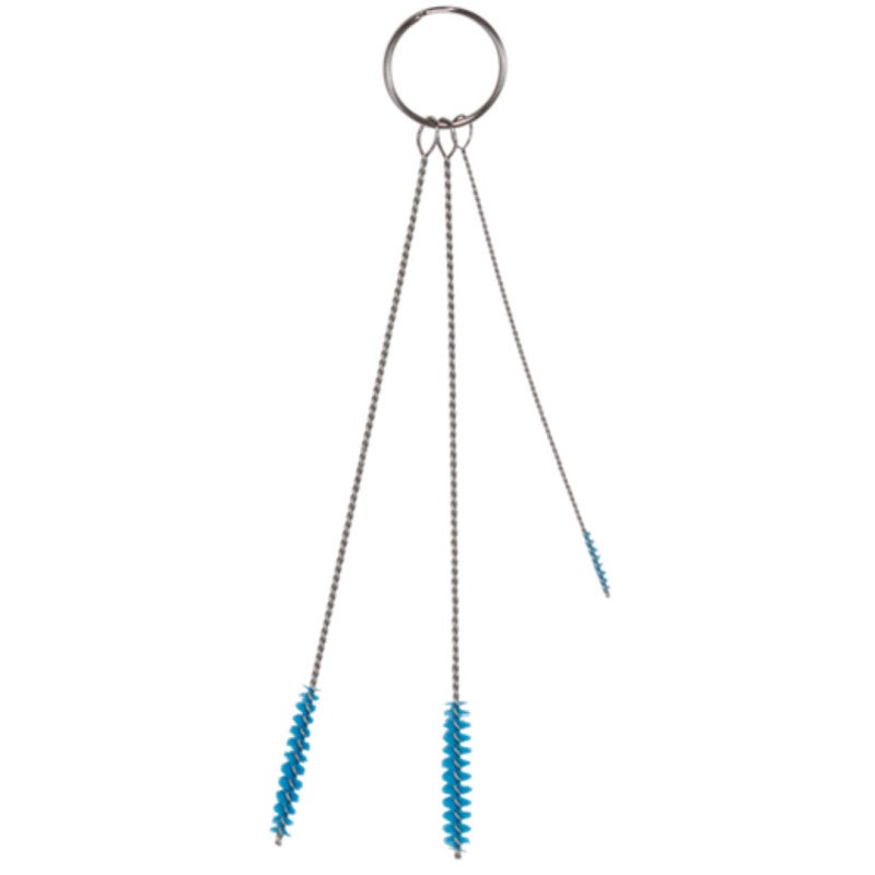 Kit brosses fines 5362 - Diamètres 2, 5, 6mm souples - Vikan | Leroy Merlin