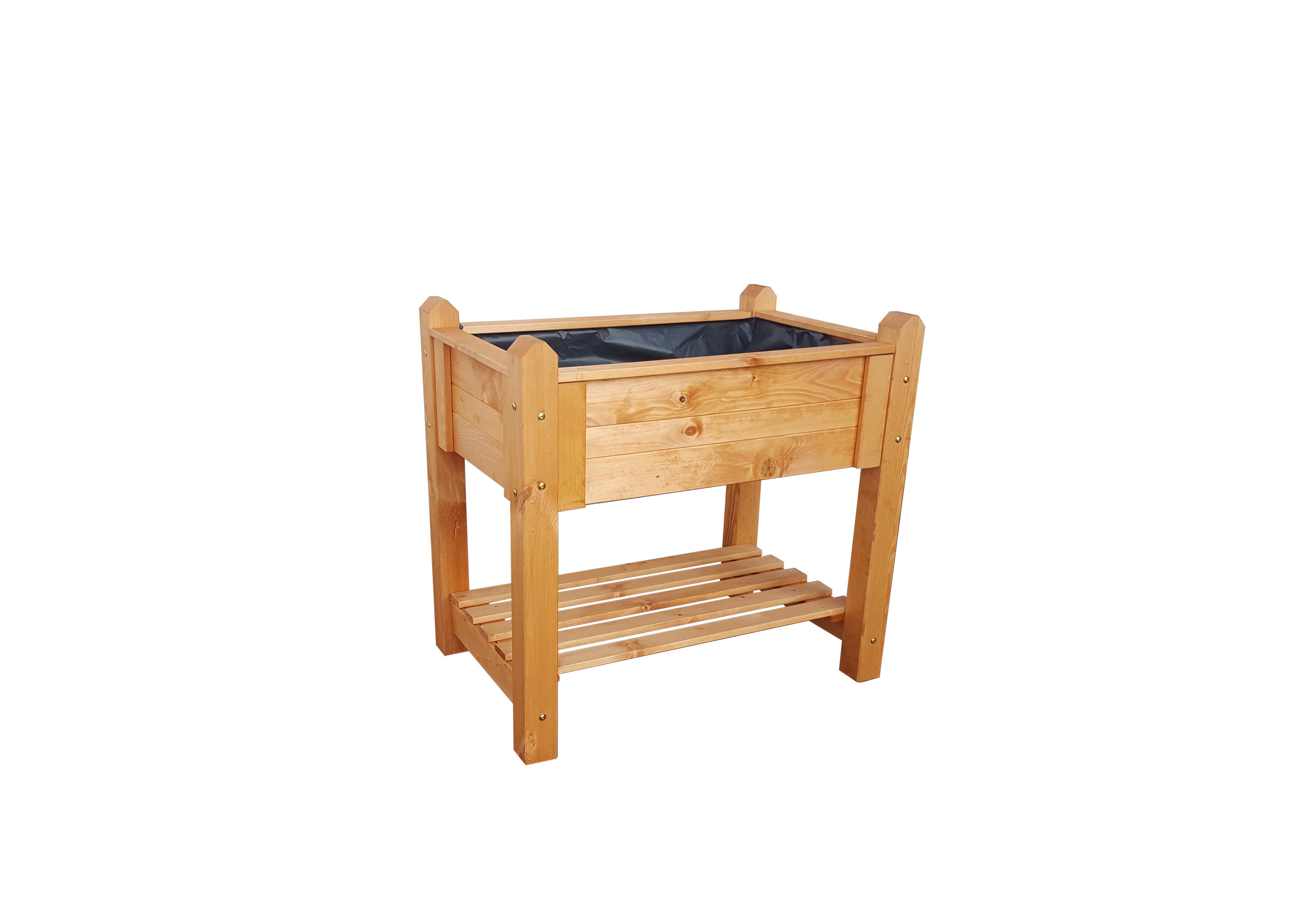 Petit parterre d'herbes aromatiques massif, brun miel | Leroy Merlin