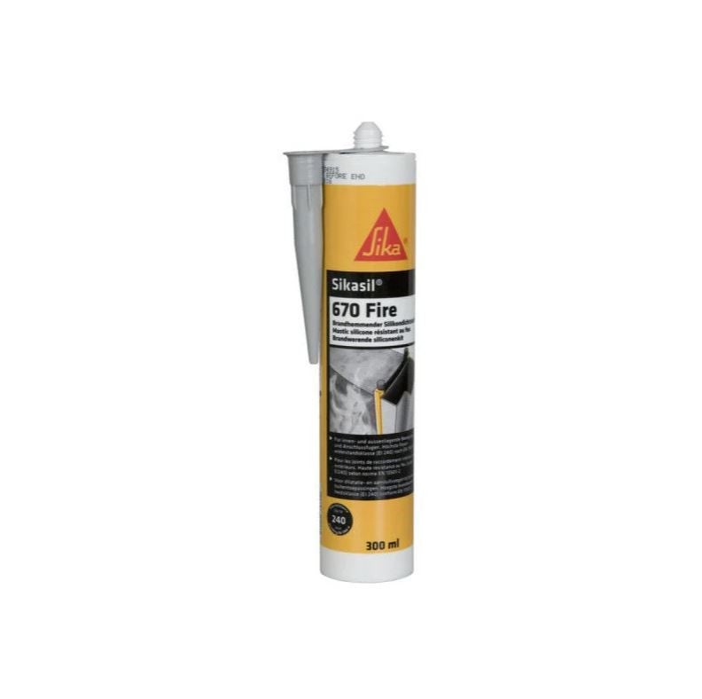 Sikasil-670 Fire - Sigillante siliconico ignifugo per giunti - Sika ...