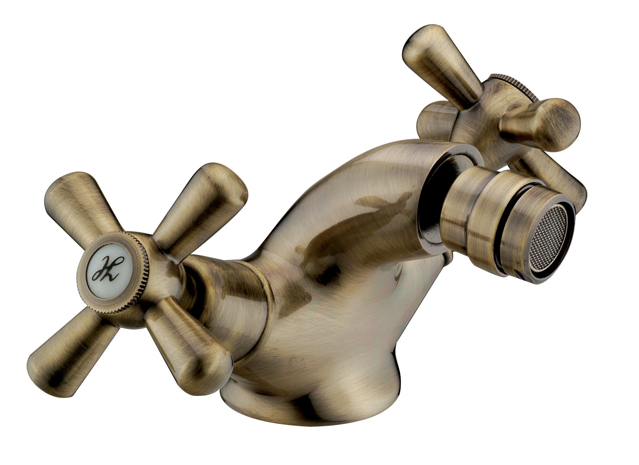 SÉRIE SOFIA SIMPLE FACE BIDET CROIX BRONZÉ | Leroy Merlin