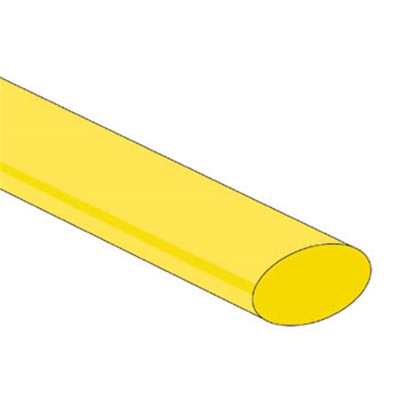 GAINE THERMORETRACTABLE 2:1 - 12.7mm - JAUNE - 25 PCS. | Leroy Merlin