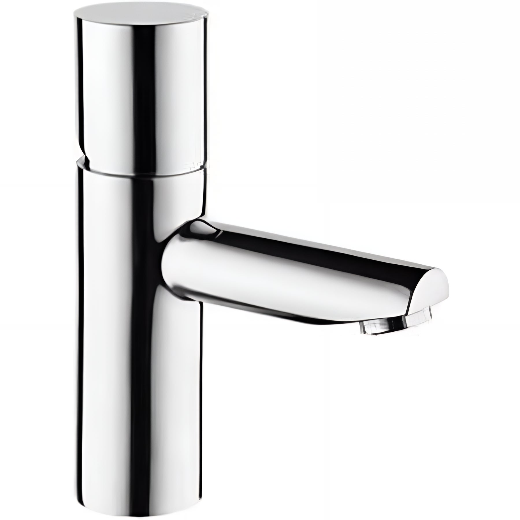 Mitigeur lavabo à commande cylindrique SANINDUSA Single Plus chrome ...