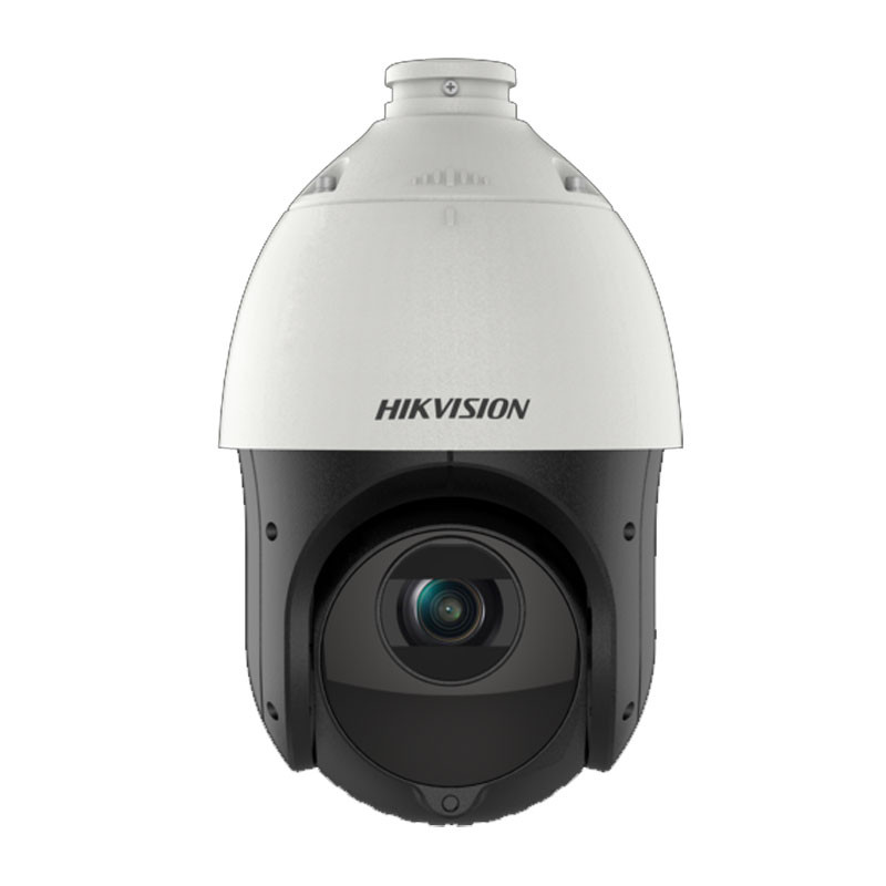HIKVISION Caméra IP dôme motorisée - PTZ 2 MP VF IR 100m PoE Zoom x25 DarkFighter IA AcuSense ...