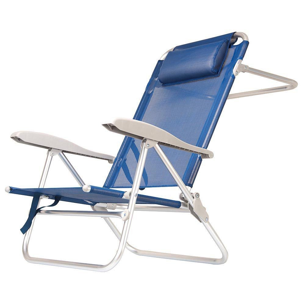 Silla Playa Aluminio Barbados Azul | Leroy Merlin