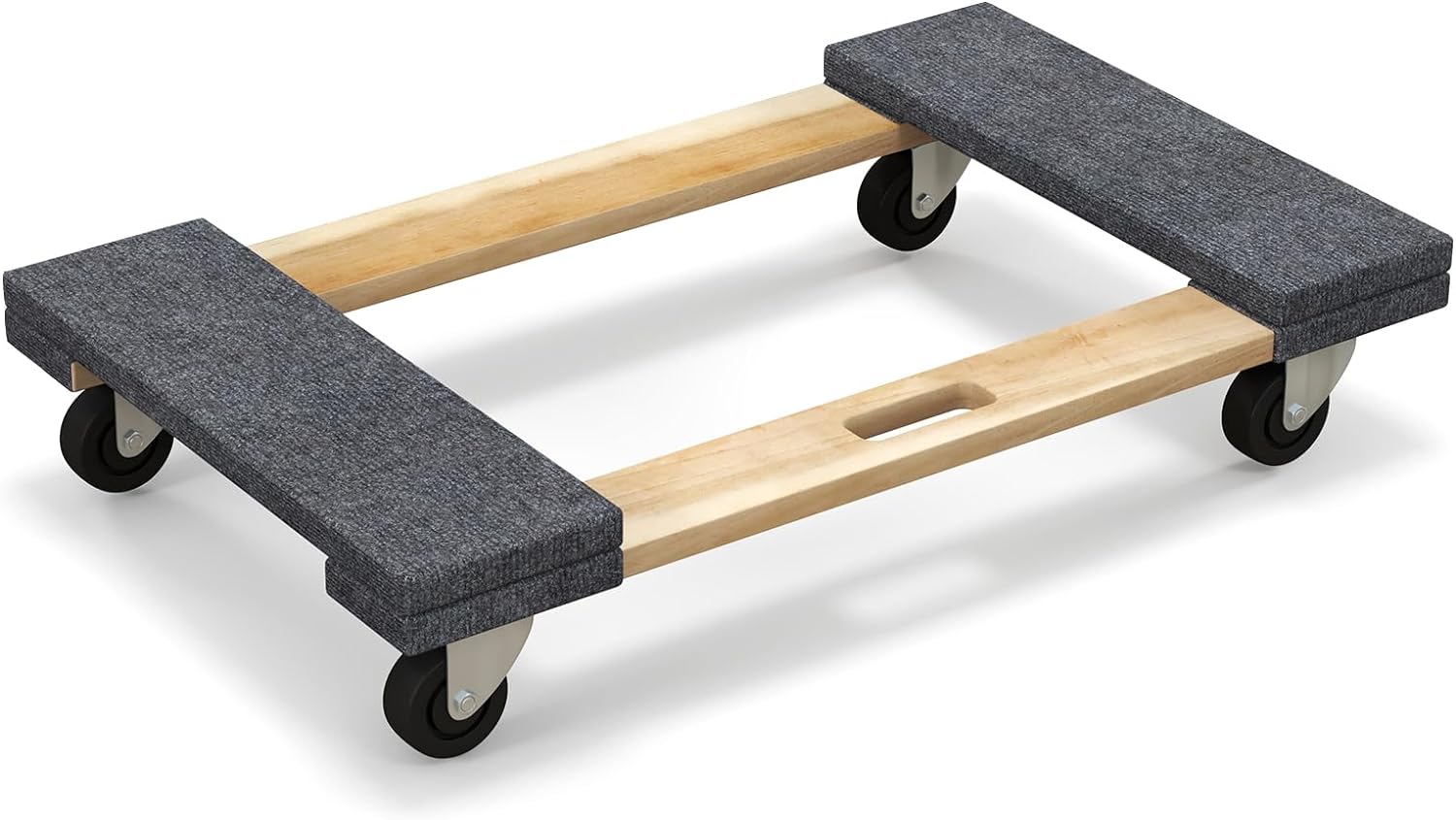 Chariot à 4 Roues Universelles 77X47 CM,Chariot de Déménageur de ...