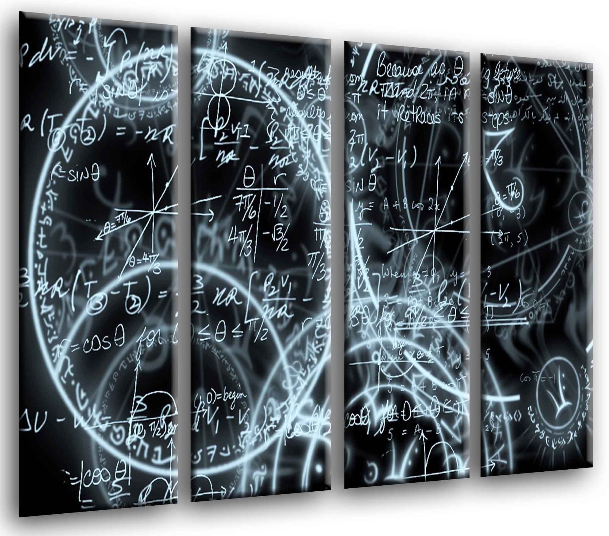 Set de posters Matematicas, Fisica, impresión digital alta calidad ...