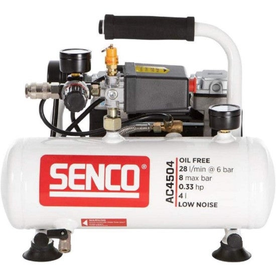 Compresseur d'air discret ac4504 sans huile 4l - senco - afn0024 ...