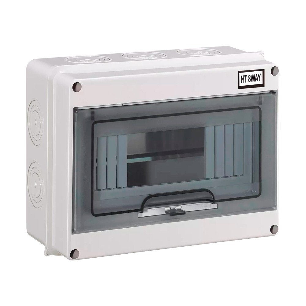 Coffret étanche avec rail DIN pour 8 modules IP65 | Leroy Merlin