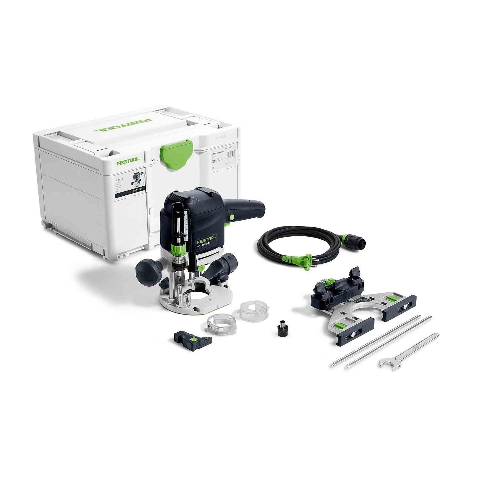 Défonceuse 1010W OF 1010 REBQ-Plus + coffret SYSTAINER - FESTOOL ...