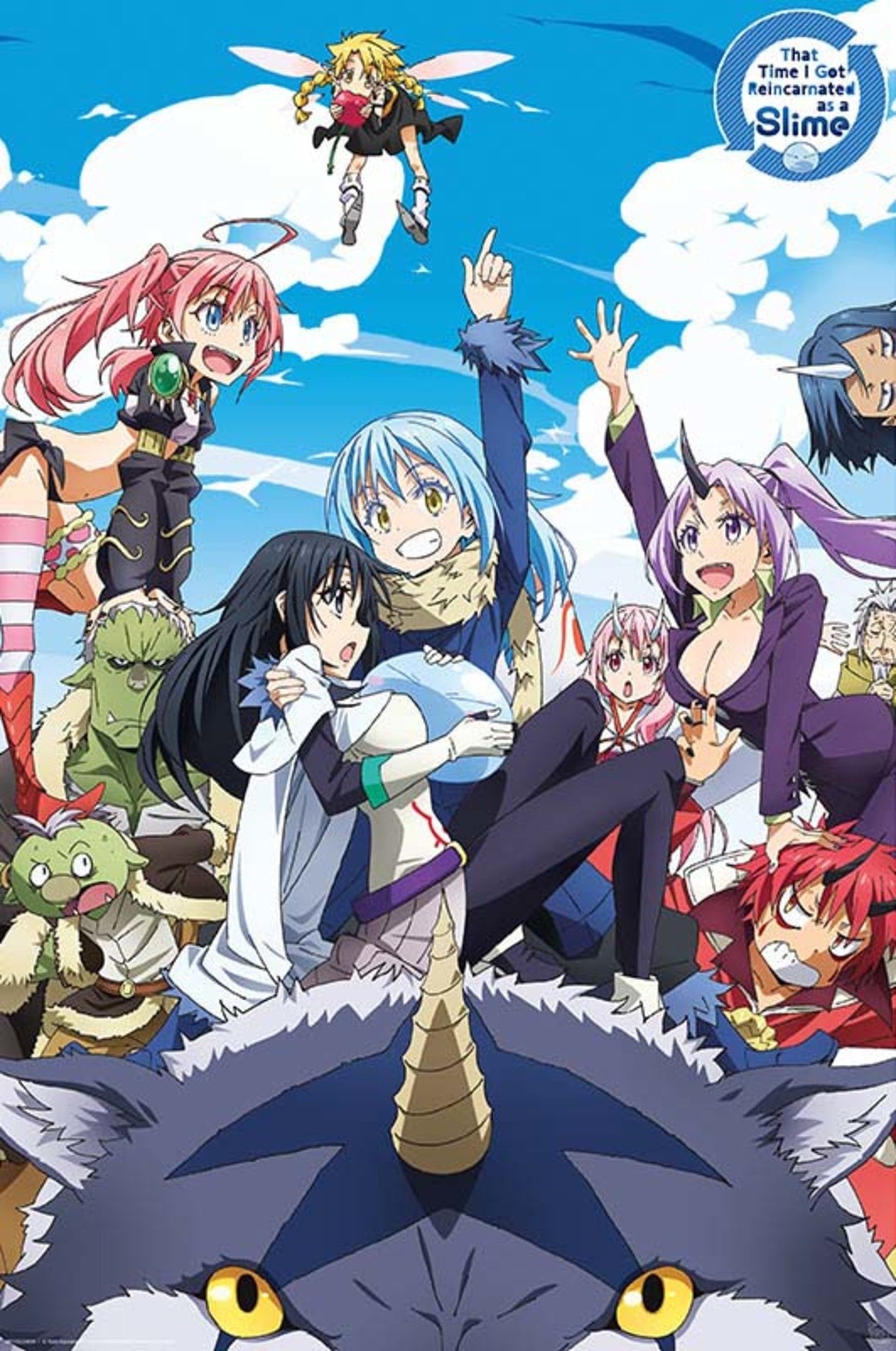 Poster Slime - Group 61x91.5cm | Leroy Merlin