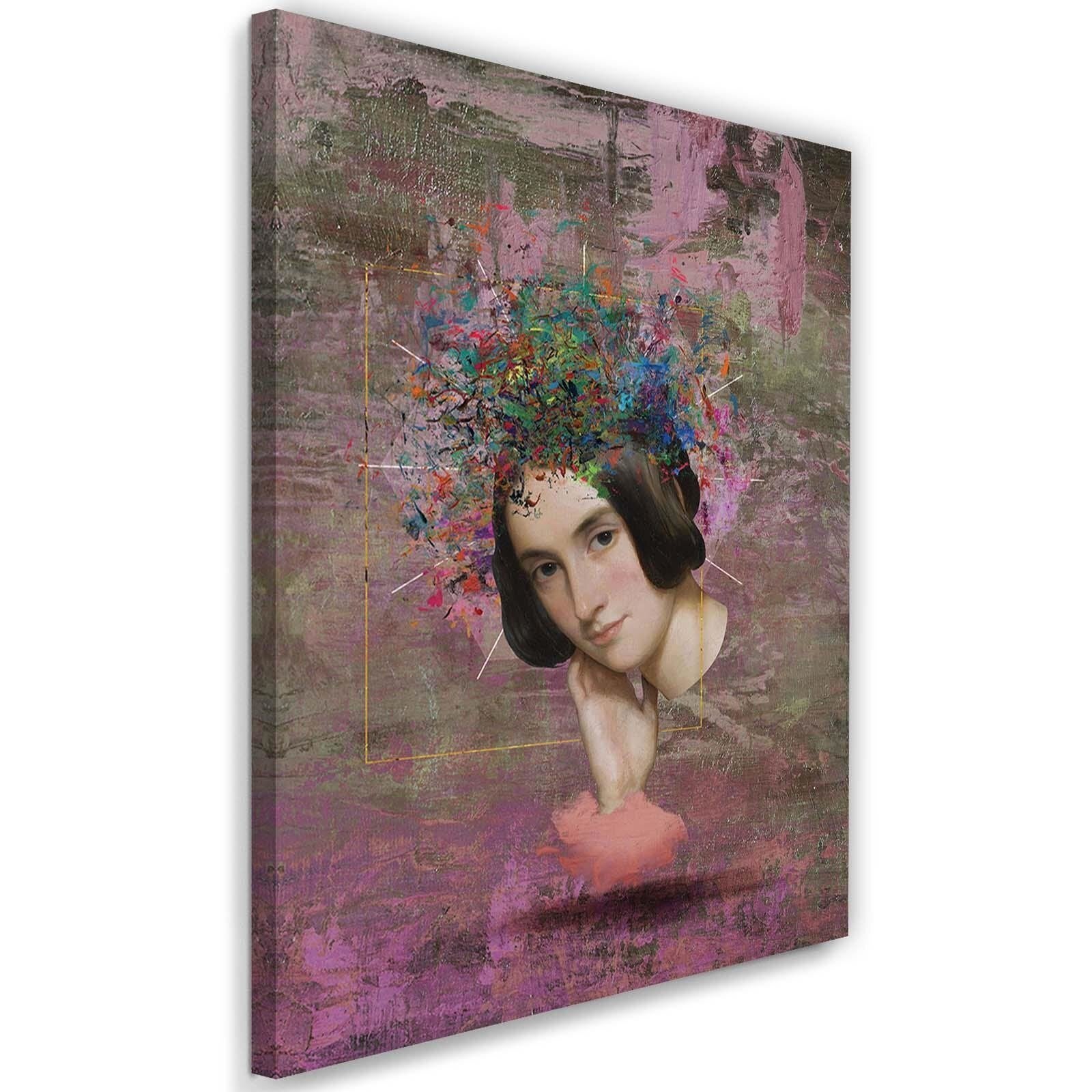 Tableau décor d'image de collage xxl - 50 x 70 cm | Leroy Merlin