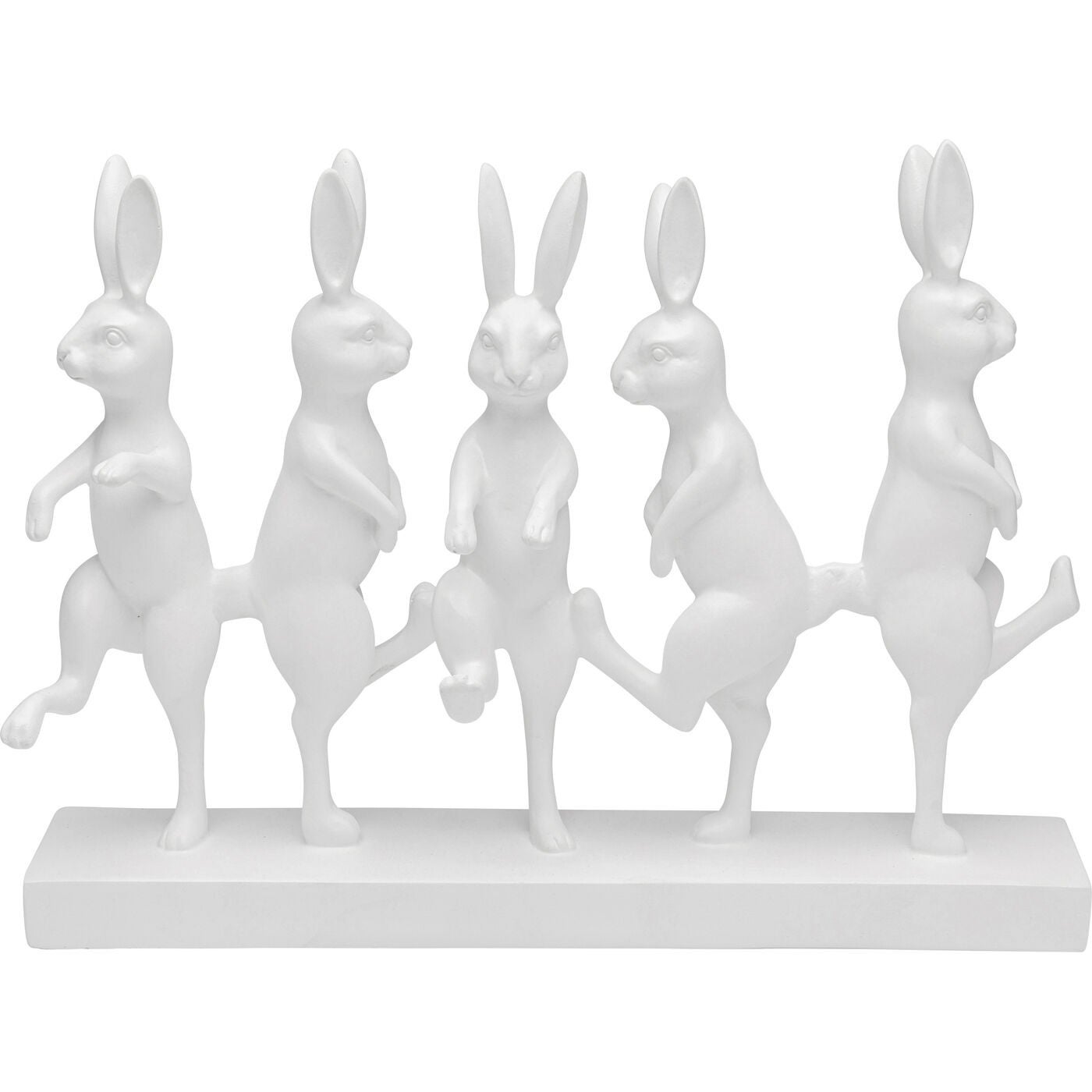 Déco lapins danseurs blancs Kare Design | Leroy Merlin