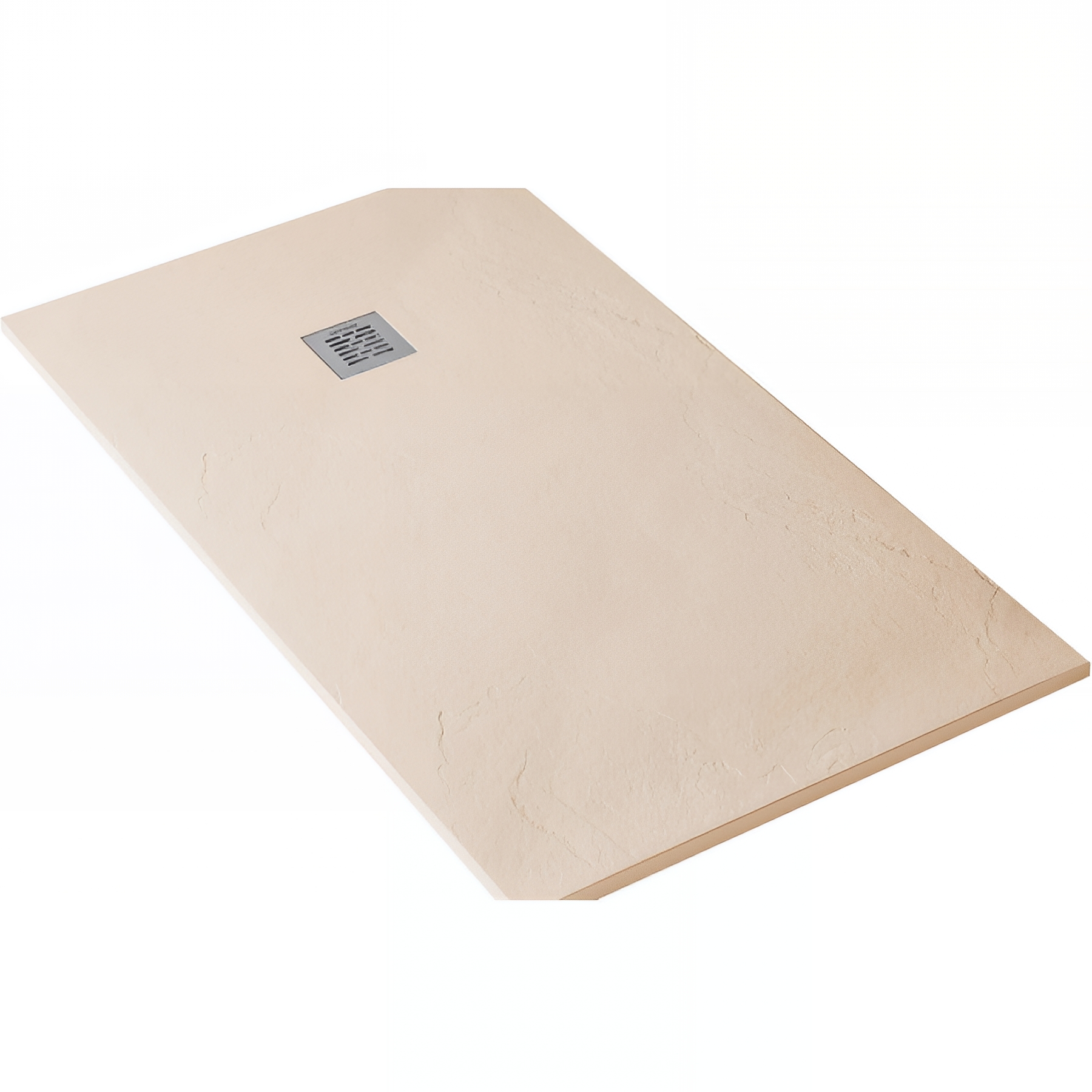 Plato de ducha desmontable de piedra natural SANINDUSA STONIT Marina ...