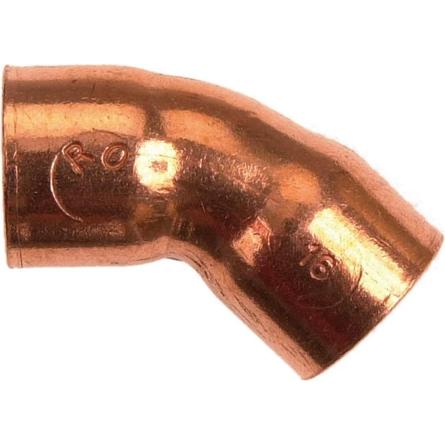 Coude 45° double femelle pour tube cuivre ø 36 | Leroy Merlin Coude 45° double femelle pour tube cuivre ø 36 | Leroy Merlin