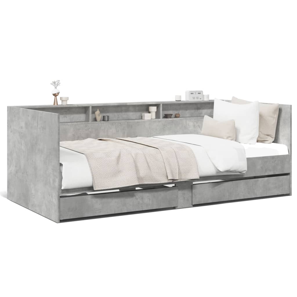 Maison Exclusive - Divano Letto con Cassetti senza Materasso 90x190 cm ...