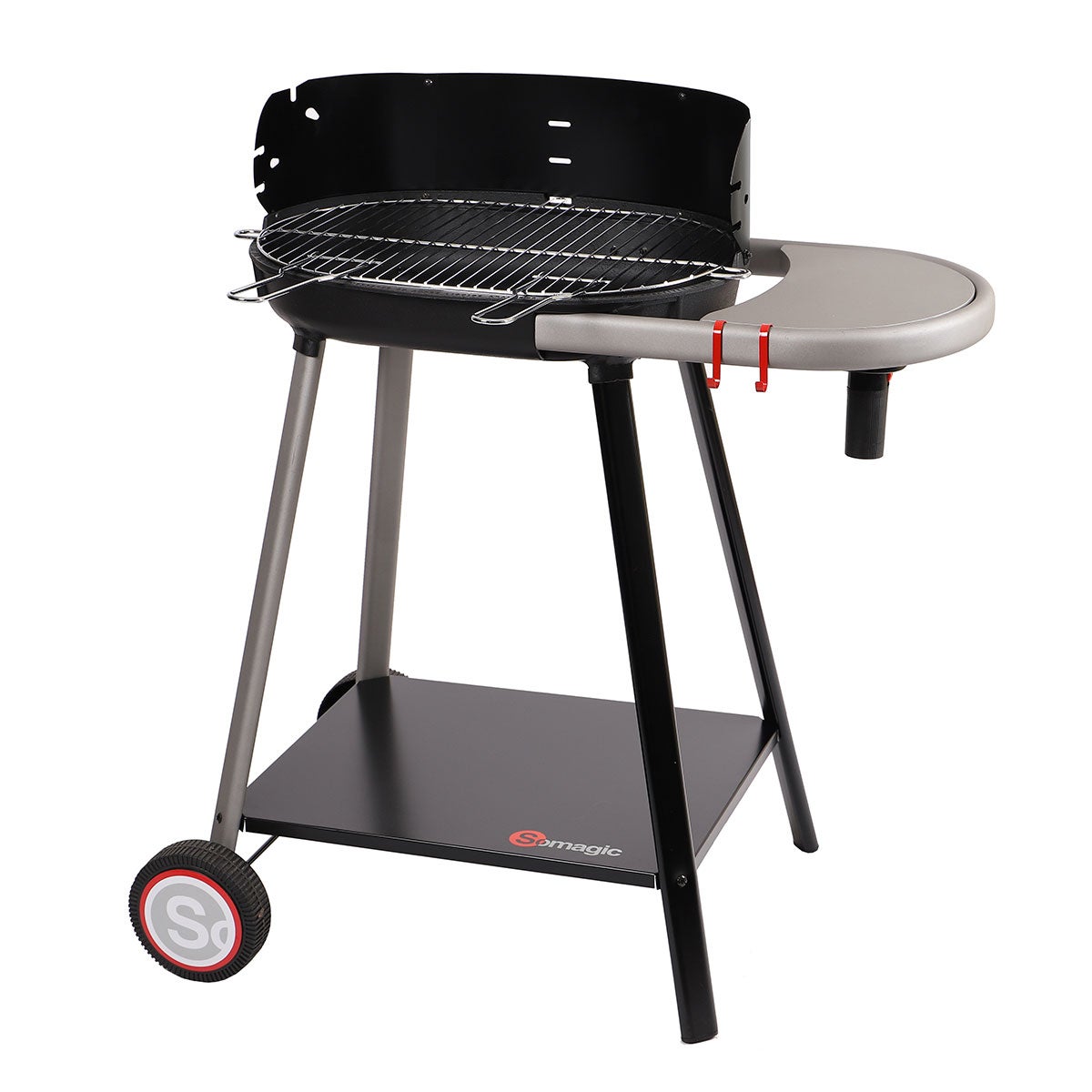 Barbecue au charbon ou au bois SOMAGIC en Métal Noir | Leroy Merlin