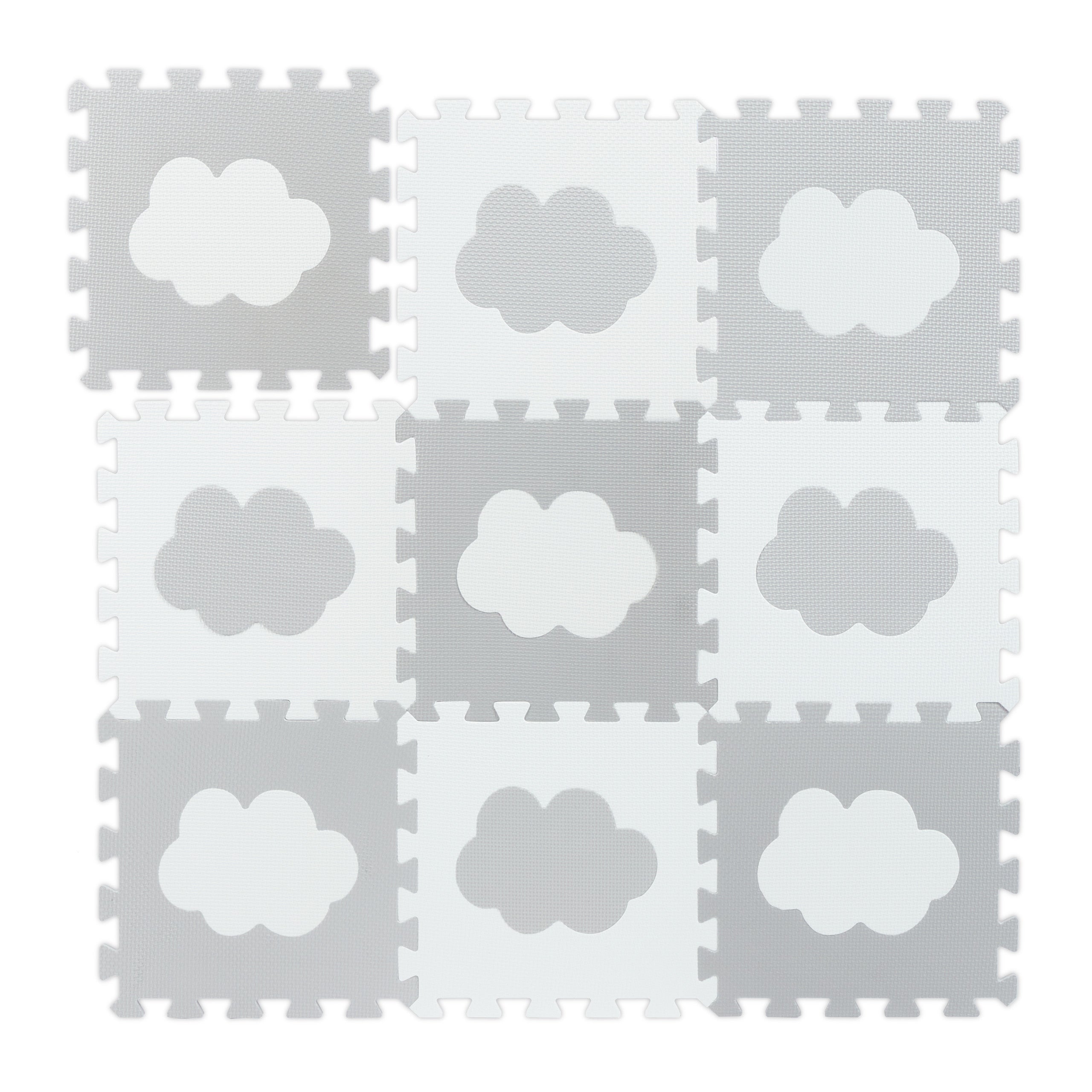Relaxdays Alfombra Puzle Beb Dise o Nubes 18 Piezas De Goma EVA Sin relaxdays-alfombra-puzle-beb-dise-o-nubes-18-piezas-de-goma-eva-sin