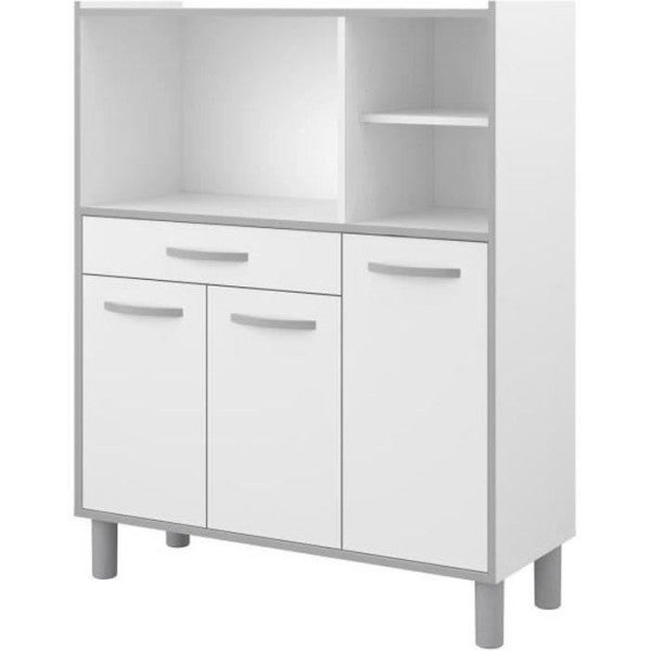 Buffet combiné de cuisine L 101cm Blanc - OSLO | Leroy Merlin