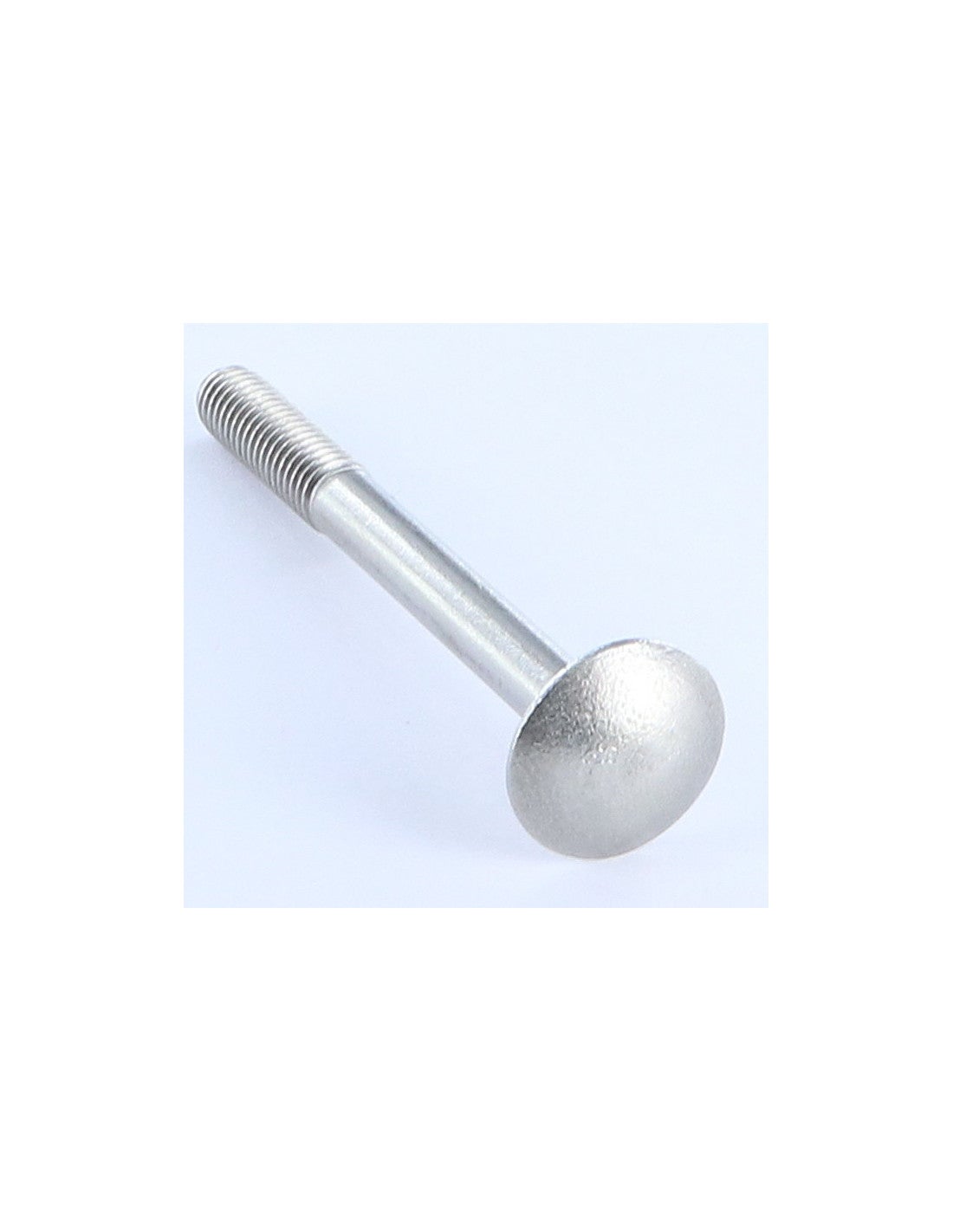 Cabeza redonda cuello cuadrado roscado parcial M5X45 Acero cincado ...