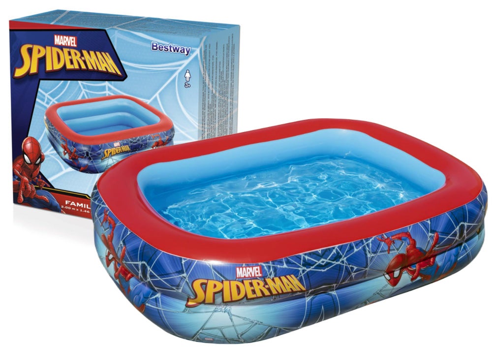 Piscine gonflable Spider-Man 200 x 146 x 48 cm Bestway 98011 | Leroy Merlin