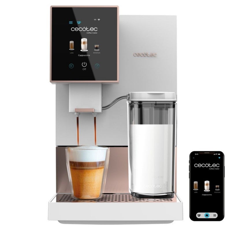 Cafetera Superautomática CECOTEC Cremmaet Compactccino Connected ...