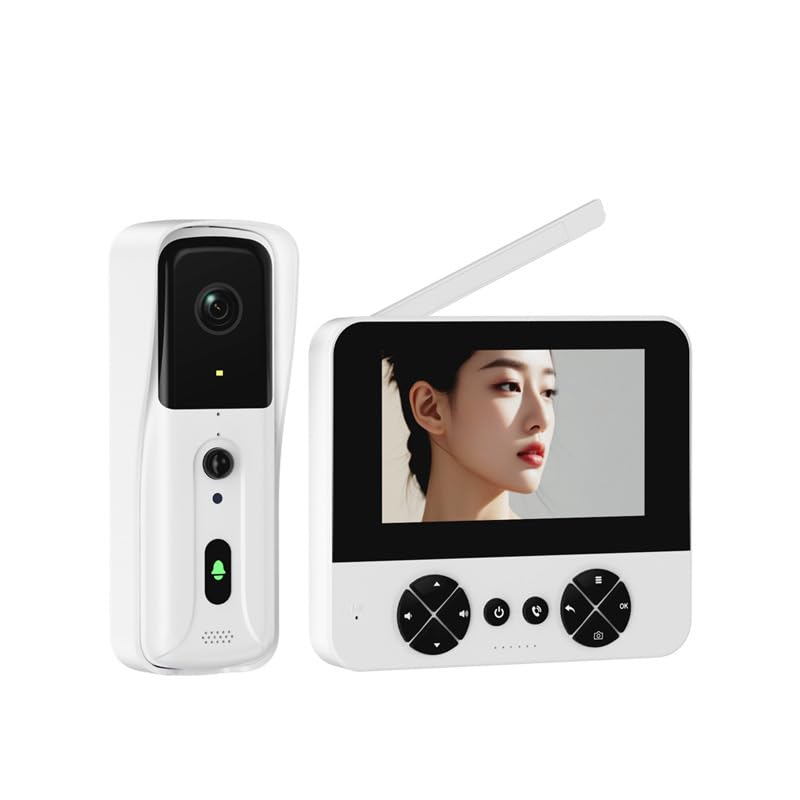 Sonnette visuelle infrarouge à vision nocturne, sonnette électronique ...