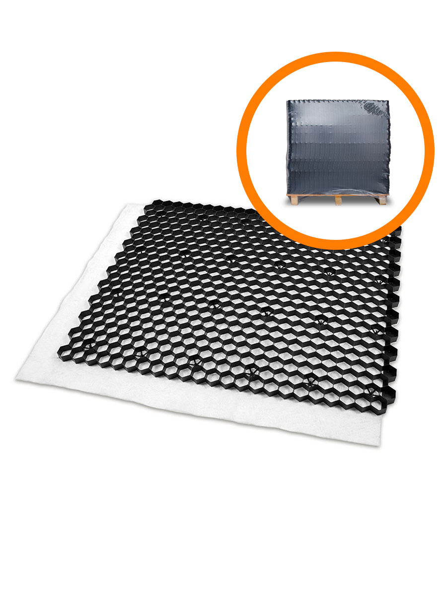 Offerta pallet completo stabilizzartore di ghiaia EuroGravel PLUS nero ...